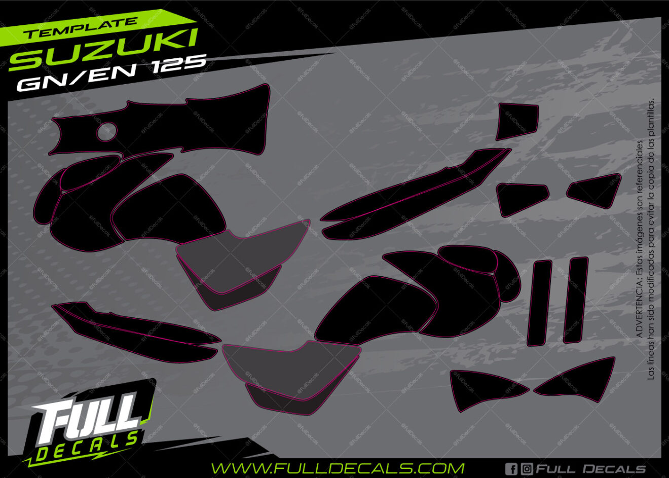 Plantillas Suzuki – FULL DECALS