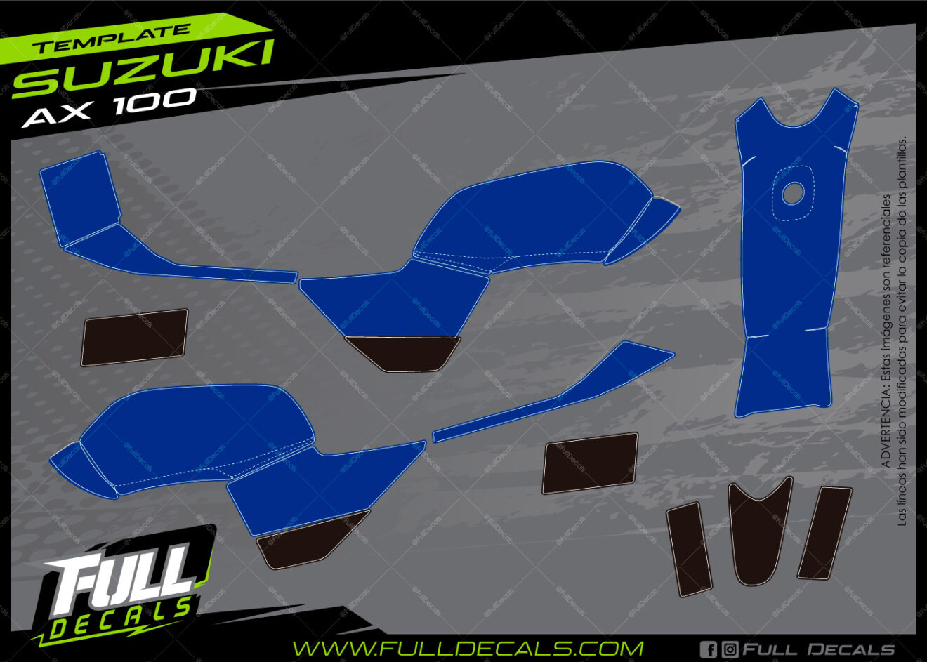 Plantillas Suzuki – FULL DECALS