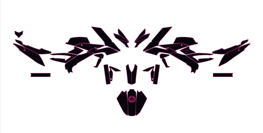 PULSAR AS 150/200 PLANTILLA PRO - FULL DECALS